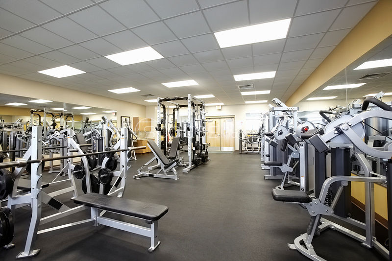 Weight traing room at police academy. | Clearfield City
