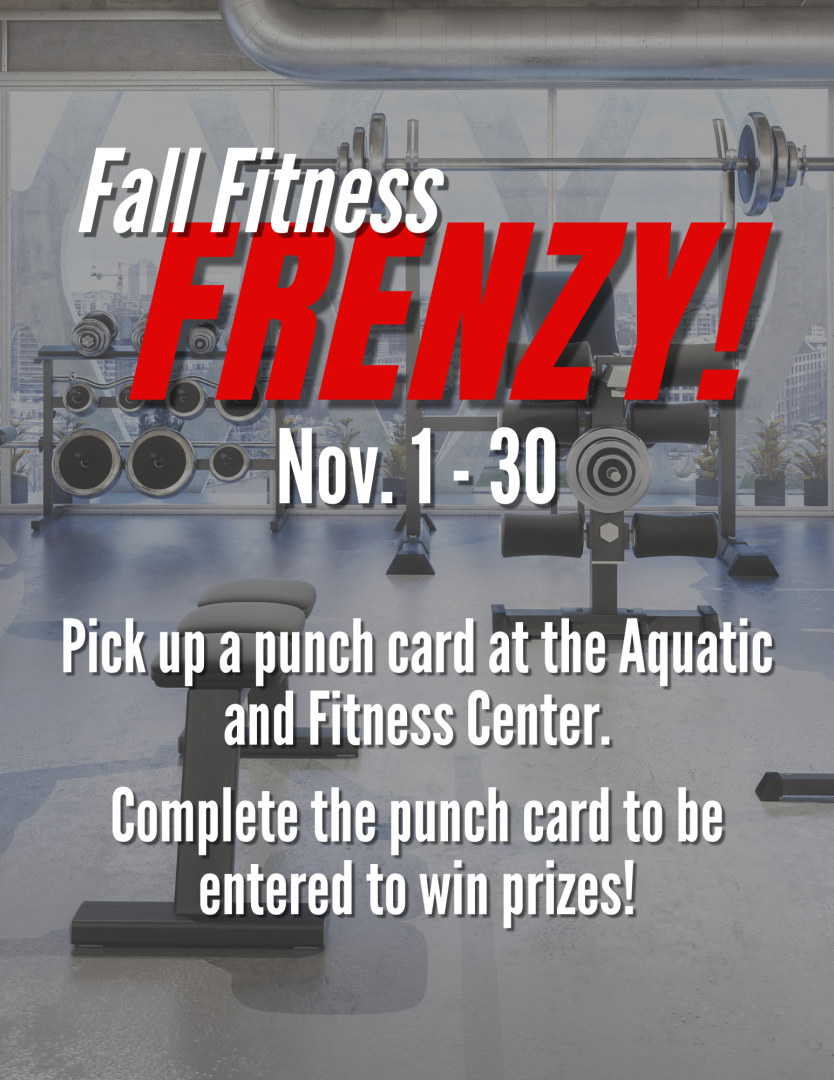 Fall Fitness Frenzy Info | Clearfield City