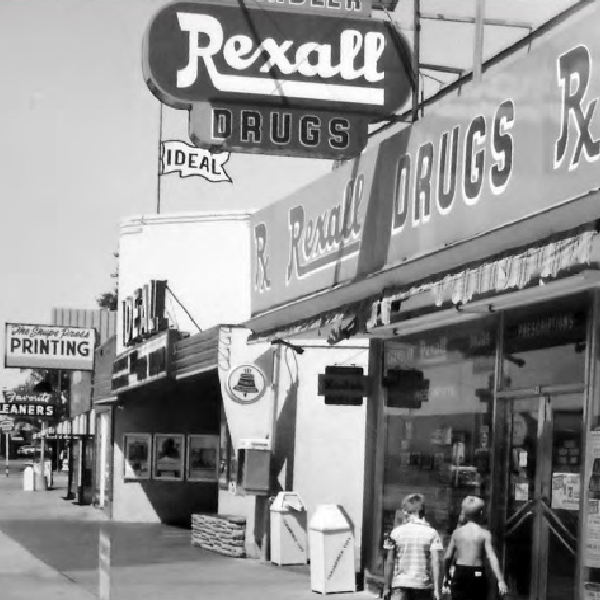 black_and_white_photo_of_old_clearfield_downtown | Clearfield City